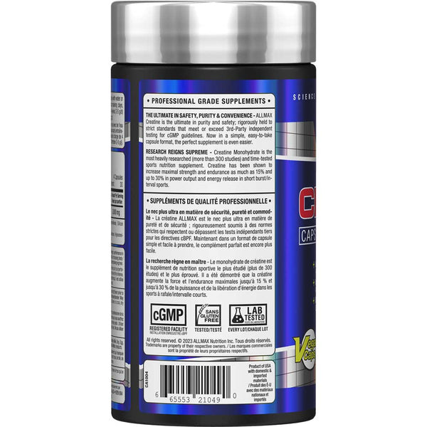 Creatine 3000 Capsules | Creatine Pills - Allmax Nutrition