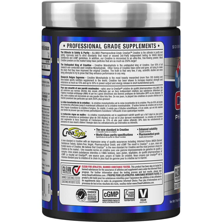 Creatine Monohydrate Powder | Allmax Nutrition - Allmax Nutrition