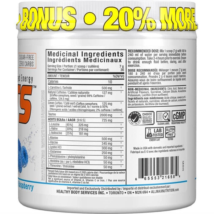 HMB - Allmax Nutrition Allmax BETA-HYDROXY BETA-METHYLBUTYRATE