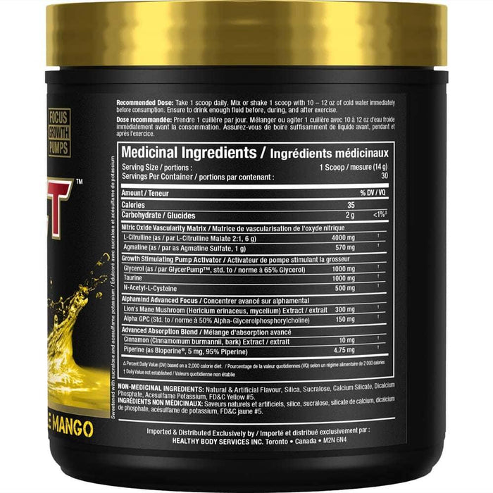 Impact Pump | Stim-Free Pre Workout Supplement - Allmax Nutrition