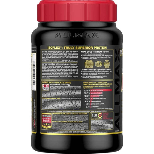 Isoflex | Whey Protein Isolate Powder | Allmax - Allmax Nutrition