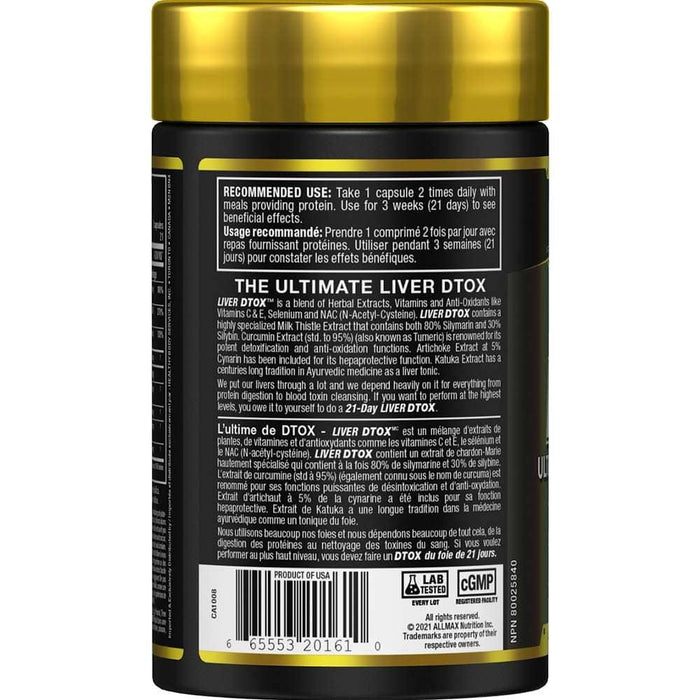 LIVER D-TOX - Allmax Nutrition