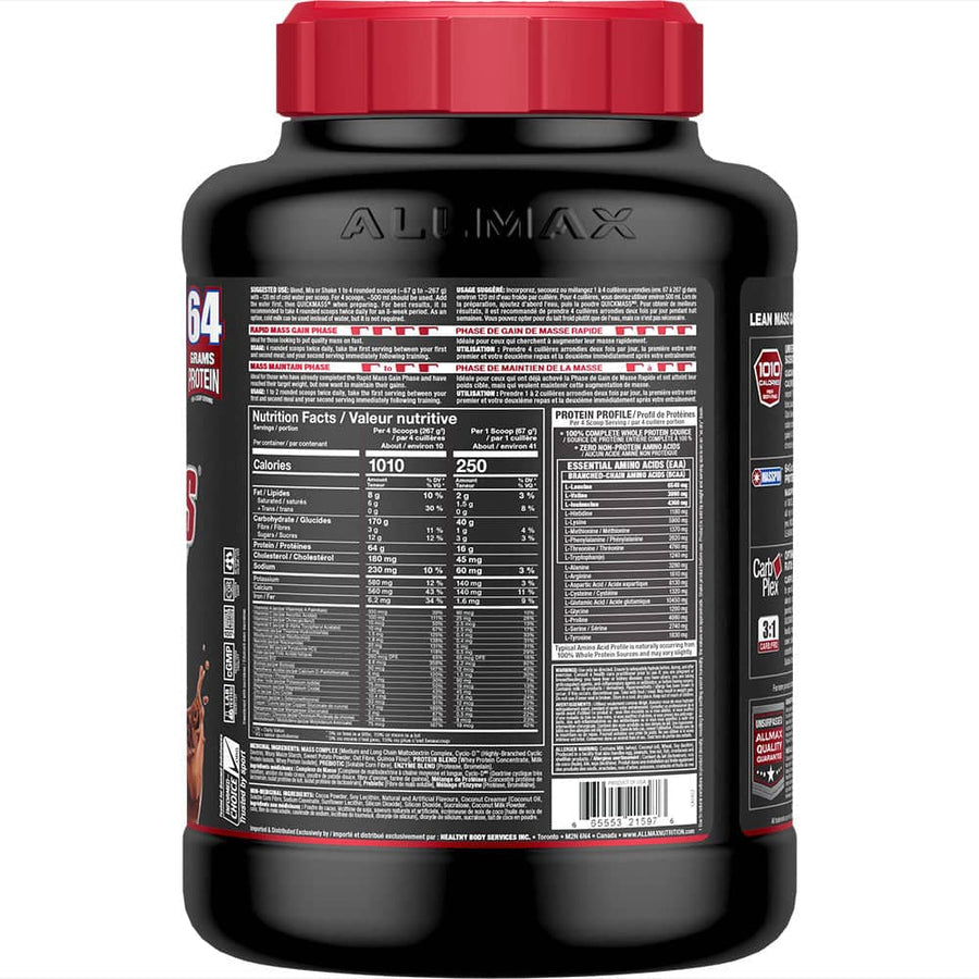 QuickMass | Mass Gainer | Allmax Nutrition - Allmax Nutrition