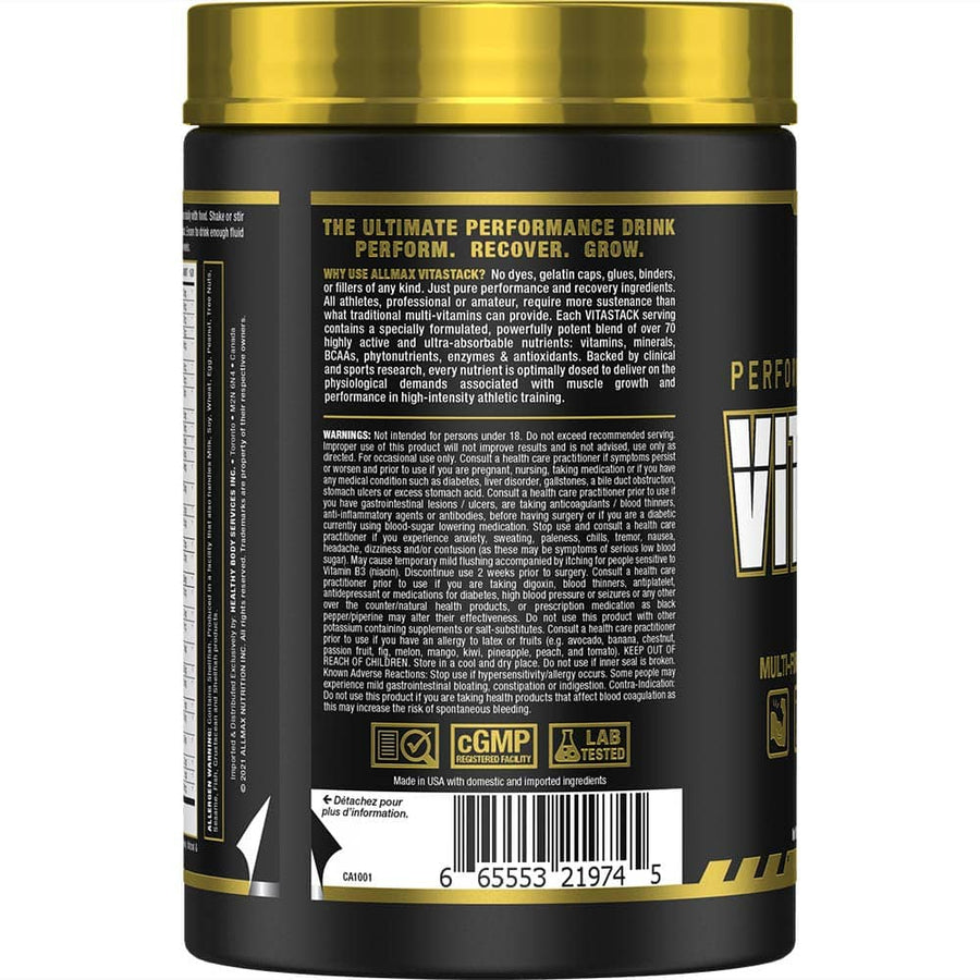 Vitastack | All One Vitamin Powder | Vitamin Stack - Allmax Nutrition