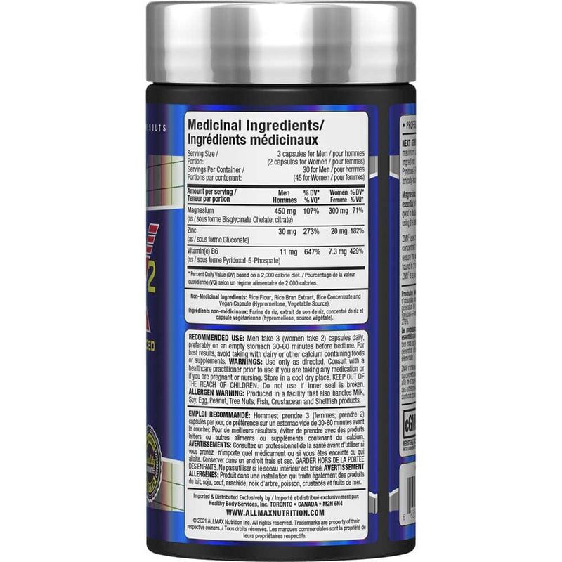 Zinc Magnesium Aspartate Supplements & Vitamins | AllMax Nutrition